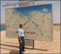 Libya Realizes Part of Its Great Pipe Dream : NPR