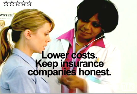 Ad Watch: Exploiting Public's Distrust Of Insurers : NPR
