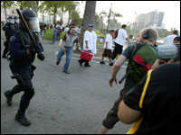 LAPD: Police Brutality or Crowd Control? : NPR