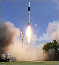 SpaceX Celebrates First Successful Rocket Launch : NPR