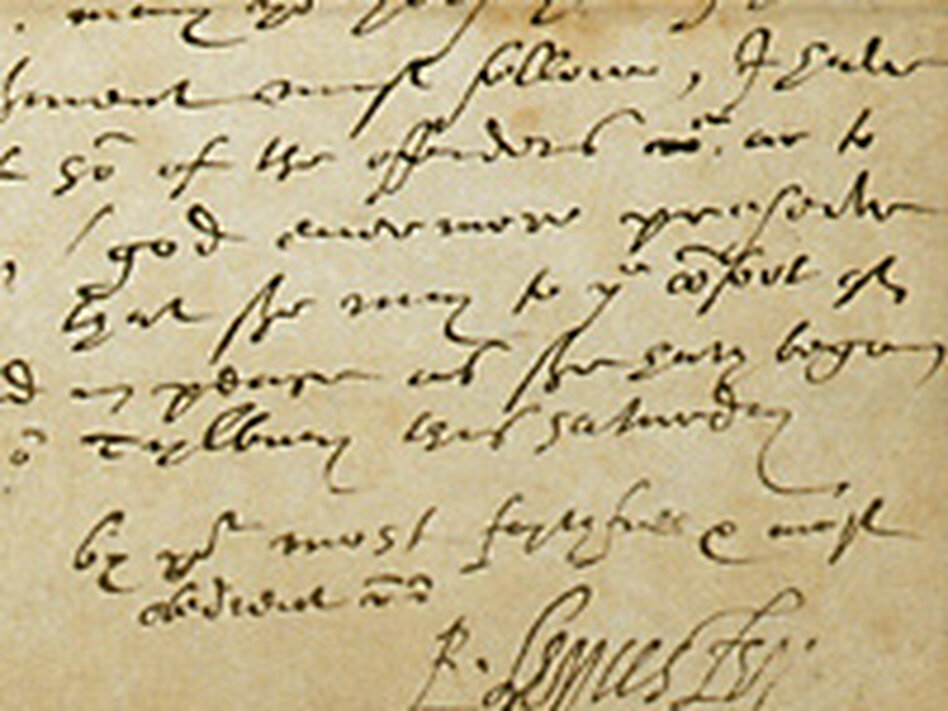 One of the last letters to Elizabeth I from her most intimate favorite ...
