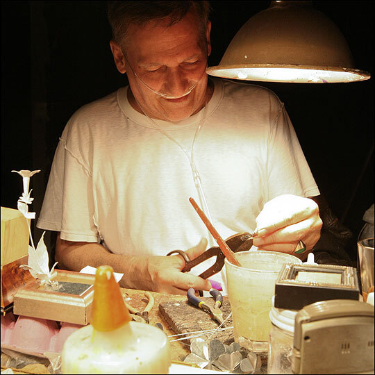 Artist Creates Beauty One Metal Petal at a Time : NPR