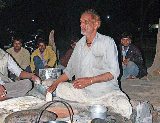 India's Traditions Hold On With The Chapati Man : NPR
